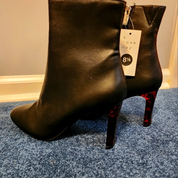 a new day | Shoes | A New Day Ankle Boots With Tortoiseshell Heel ...